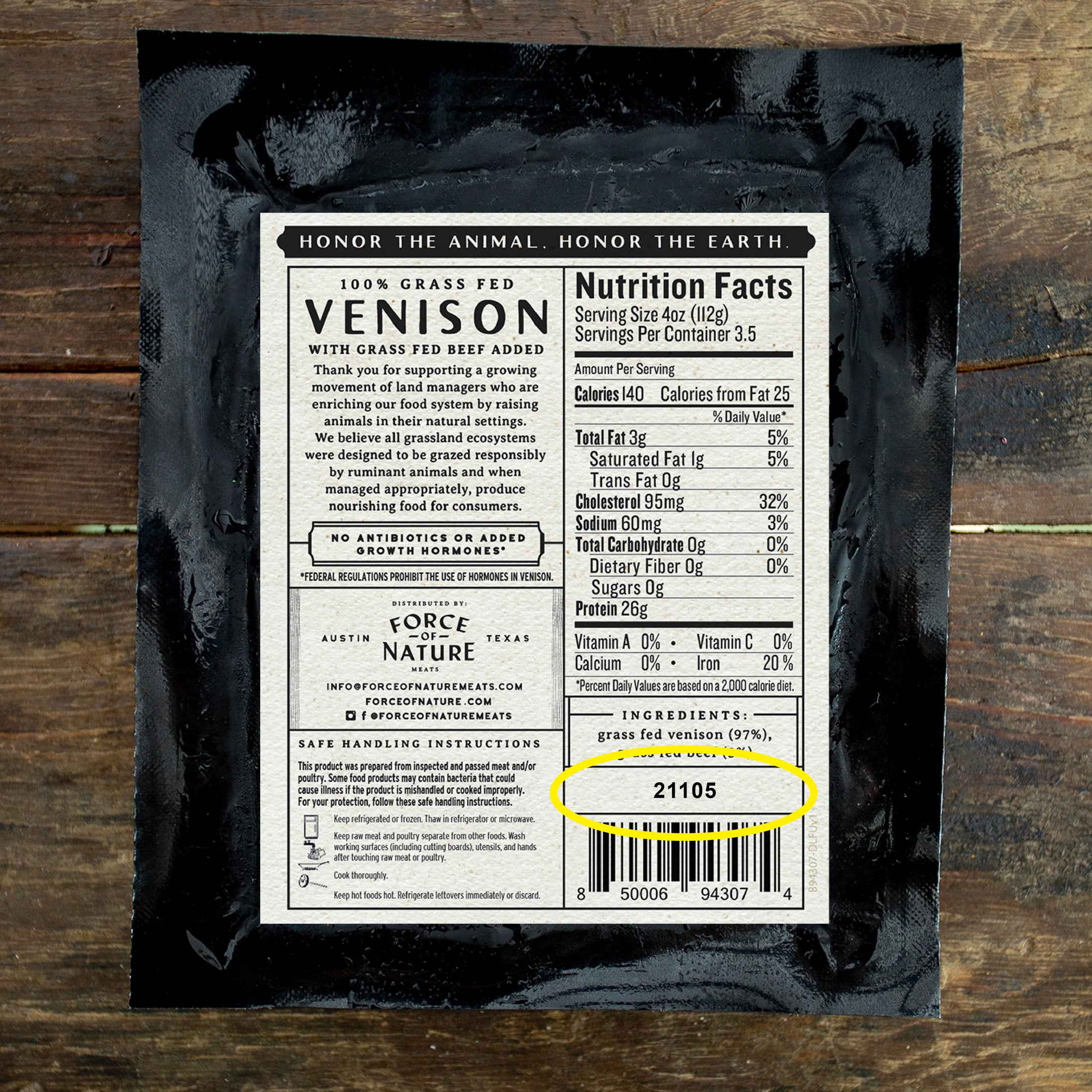 HOW DO I READ THE DATE CODE? – Force of Nature Meats