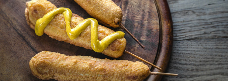 BAKED BISON & BEEF CORN DOGS – Force of Nature Meats