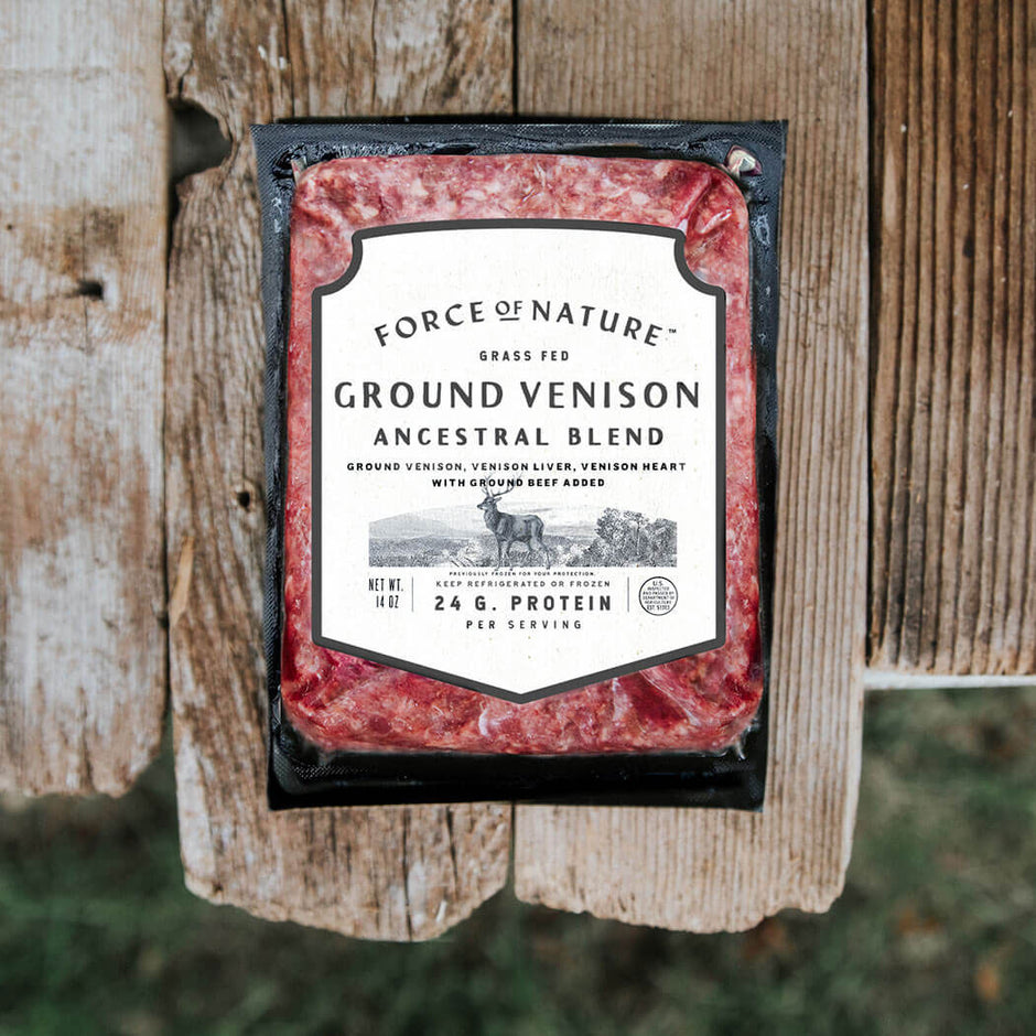 Buy Grass-fed, Grass-finished Ground Beef Ancestral Blend – Force of ...